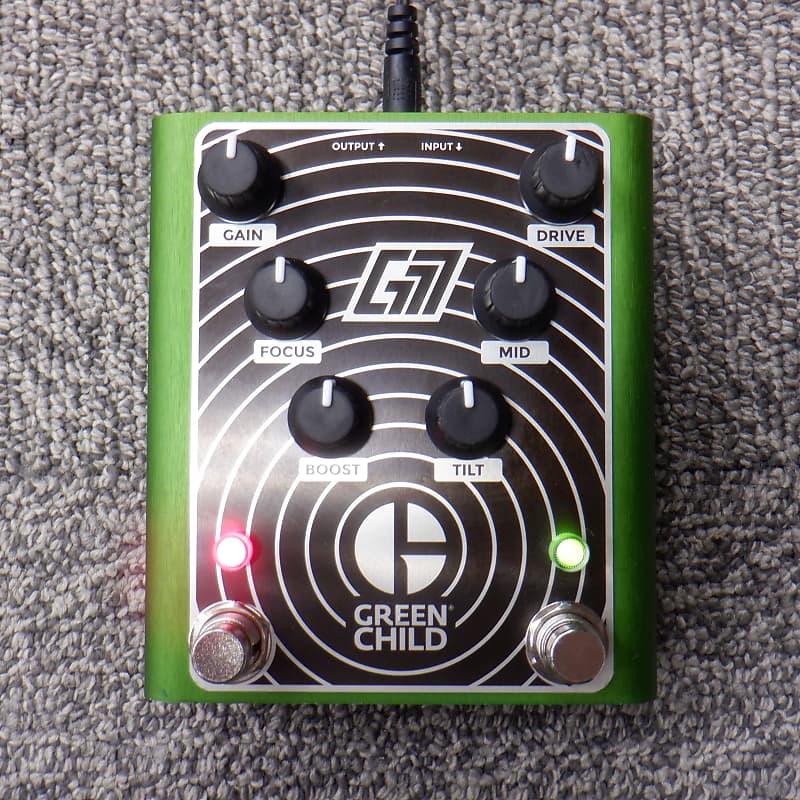 Used GREENCHILD G777 Dual Overdrive Pedal (Excellent/Mint) | Reverb