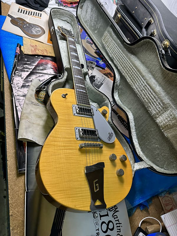 Gretsch New-Jet 2001 - Natural Flame Top | Reverb