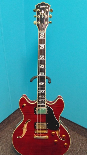 Washburn HB-35 1999 Trans Red | Reverb