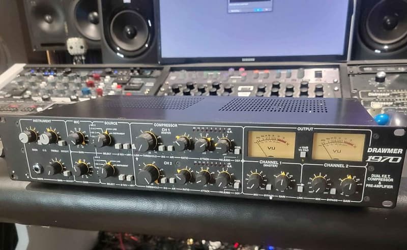 Drawmer 1970 Dual FET Compressor Mic Pre DI with EQ - MINT | Reverb