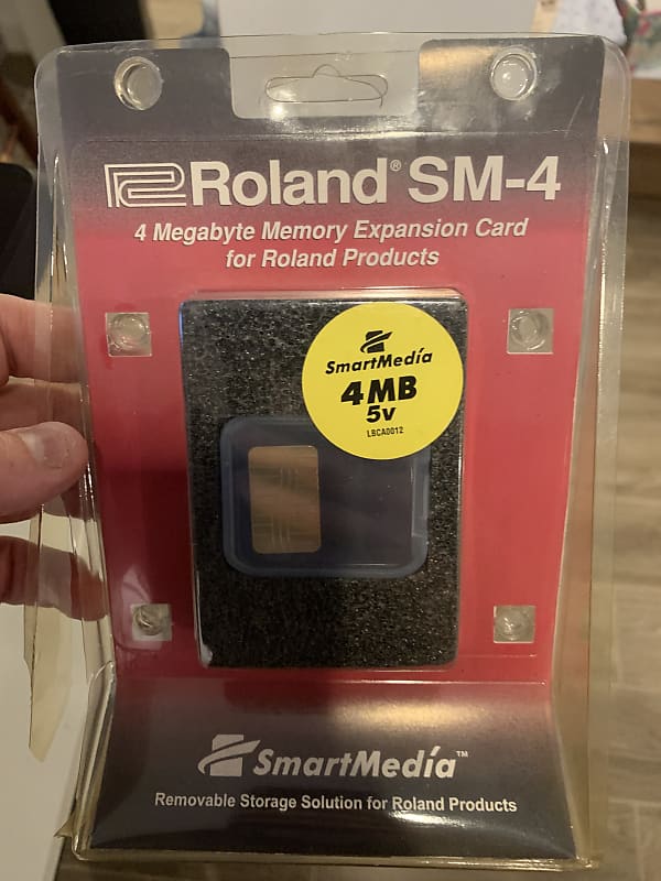 Roland SM-4 - 4 Megabyte Memory Expansion Card for Roland | Reverb