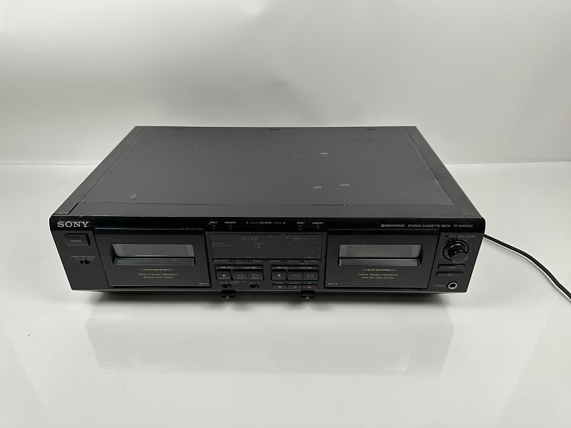 Sony TC-WR550Z Cassette Tape Deck W/ Dolby S Noise Reduction | Reverb