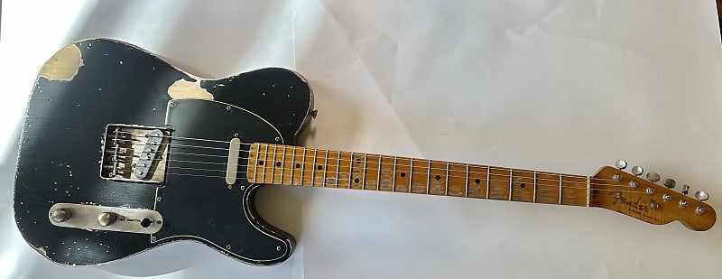 Custom Made Telecaster 60s - Black Nitro Finish | Reverb