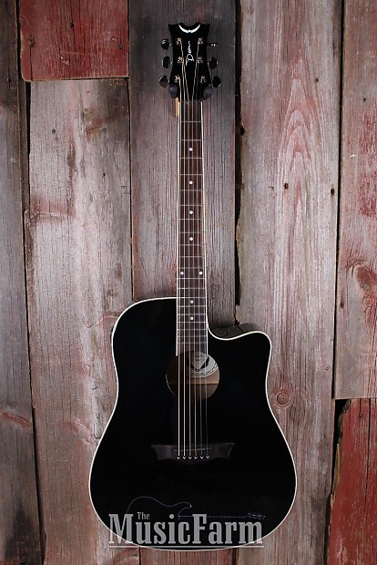 Dean AX DCE CBK AXS Dreadnought Cutaway Acoustic Electric | Reverb UK