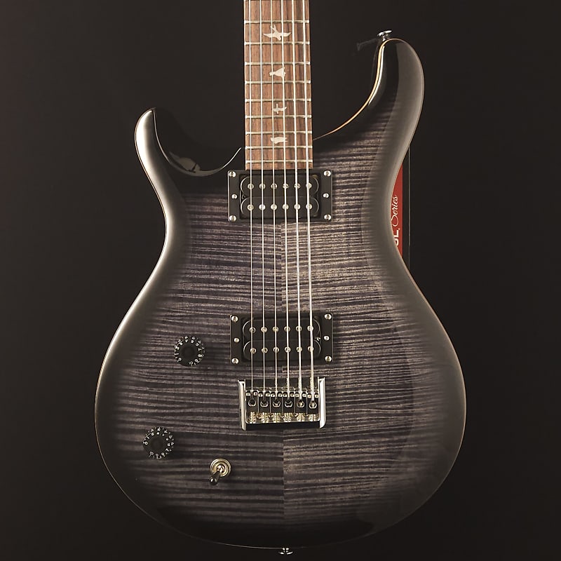 PRS SE 277 Baritone Electric Guitar -7lbs- Charcoal Burst - | Reverb