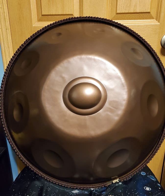 Handpan Battiloro, Luna F2 Low Pygmy 2024 - with Custom Braid | Reverb