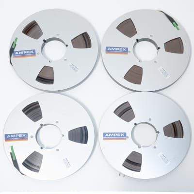 Ampex 456 - 1/2" Tape Reels - Set of 4 - Empty Reels | Reverb