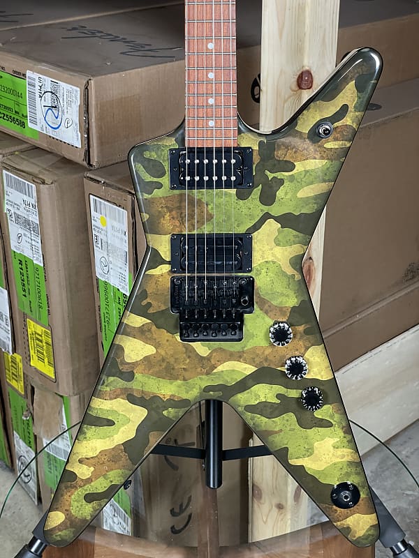 Dean Dimebag Camouflage Floyd ML #80961 | Reverb