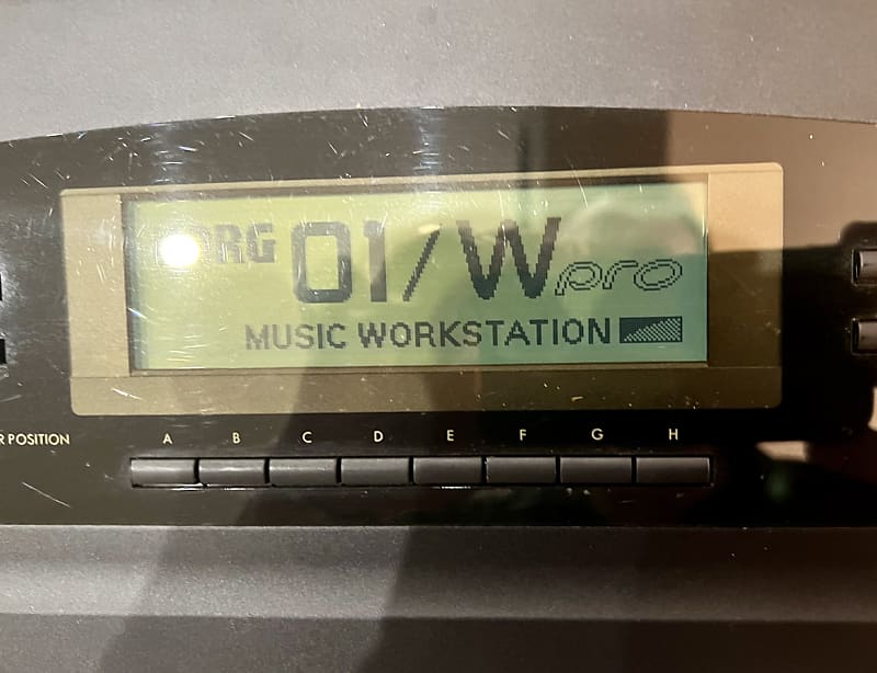 Korg O1/W Pro 1991 Black | Reverb