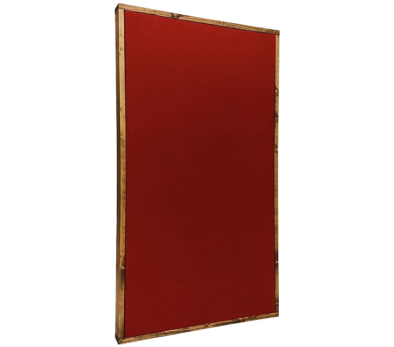 FRAMED ACOUSTIC PANEL - 4ft x 2ft x 2.5in - Cool Red & | Reverb