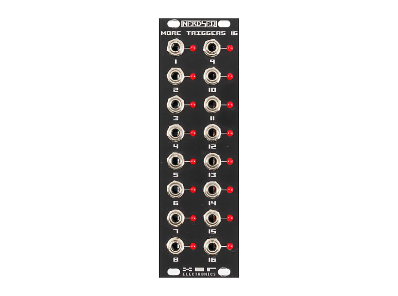 XOR Electronics NerdSEQ More Triggers 16 Expander (Black) | Reverb UK