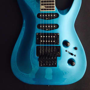 Kramer Stagemaster Deluxe I 80's Flip Flop Blue | Reverb