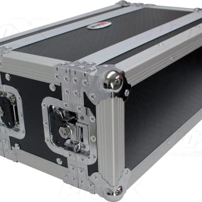 4U Deluxe Effects Rack 7" Deep Rail to Rail W/Handle | Reverb