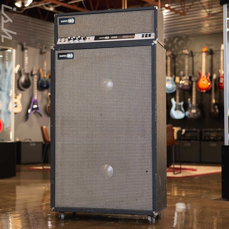 Sunn 2000s Bass Amp Head & Sunn Bass Cabinet | Reverb