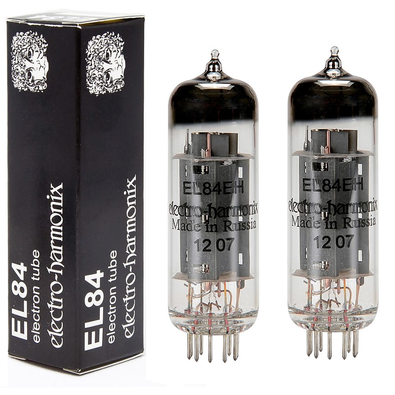Electro-Harmonix EL84 EH Power Vacuum Tube - Matched Pair | Reverb