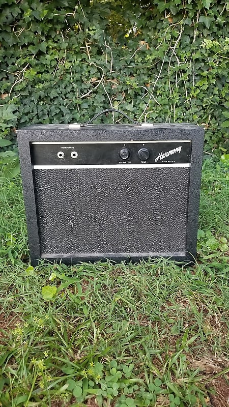 Vintage Harmony 7074 Guitar Amp 1960s 1970s All Original USA | Reverb