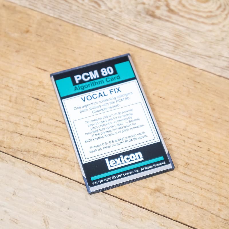 Rare Lexicon PCM-80 (PCM80) or PCM-81 (PCM81) Vocal Fix | Reverb