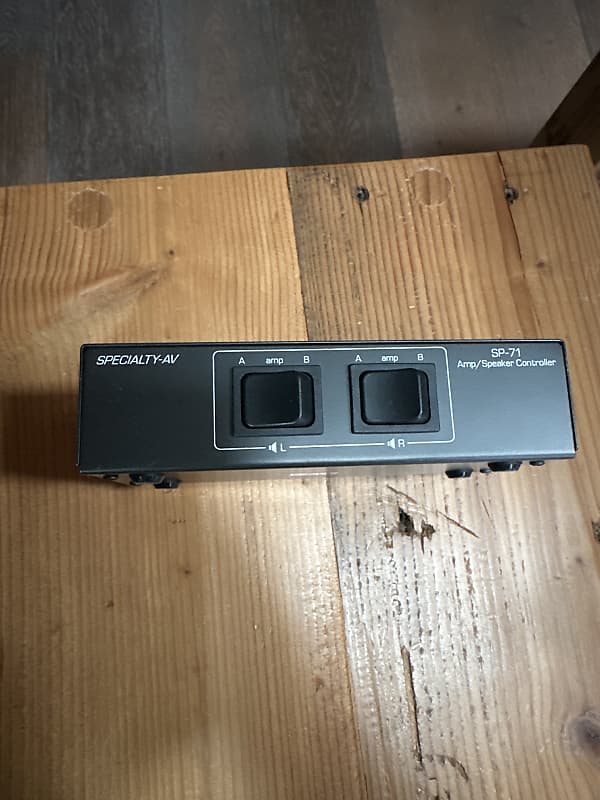 Specialty-AV SP-71 Amp/Speaker Controller A/B Box | Reverb