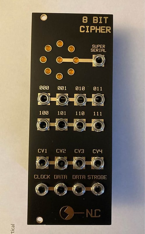 NonlinearCircuits 8-bit Cipher 2021 Black&Gold | Reverb
