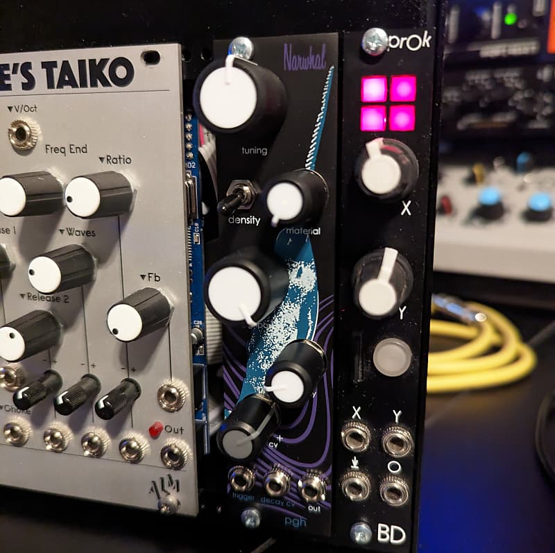 Pittsburgh Modular Narwhal safari analog hi-hat cymbal drums | Reverb