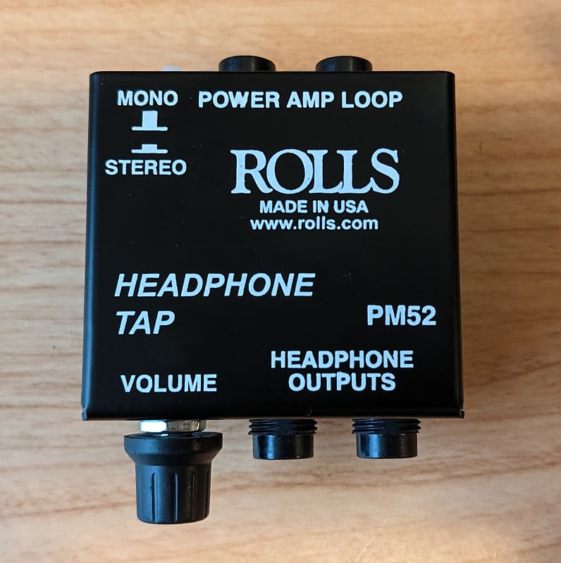 Rolls PM52 Headphone Tap | Reverb