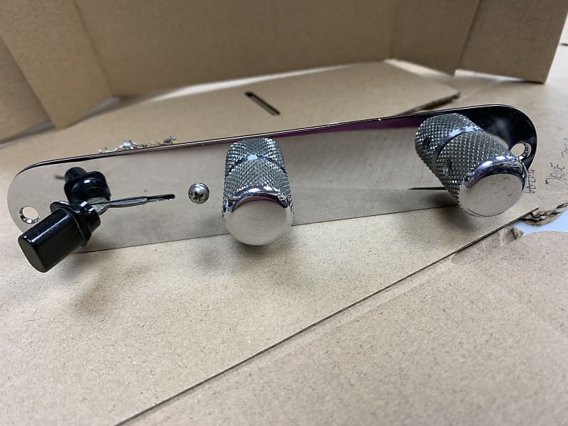 Fender Telecaster loaded control plate 1973 | Reverb