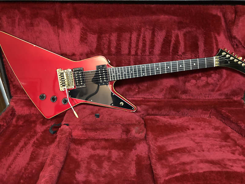 1983 Gibson Explorer E2 - Candy Apple Red | Reverb