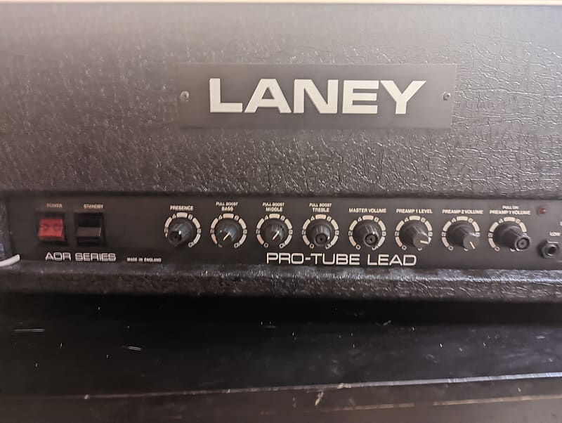 Laney Pro Tube Lead AOR 100 1988 Black | Reverb