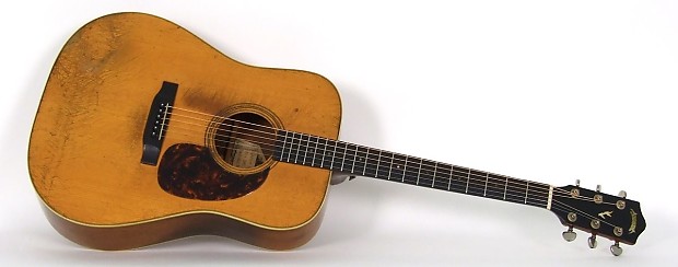 John Greven Dreadnaught 1980s Natural | Reverb