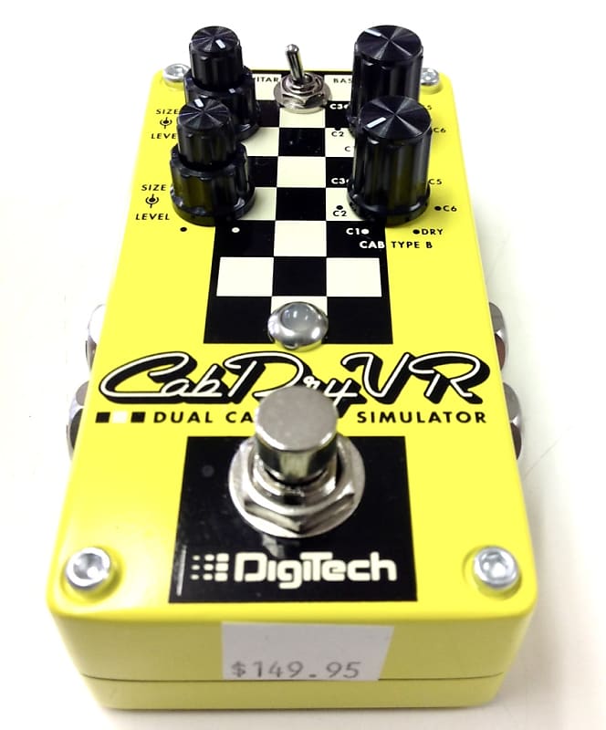 DigiTech CabDryVR Dual Cabinet Simulator Pedal | Reverb