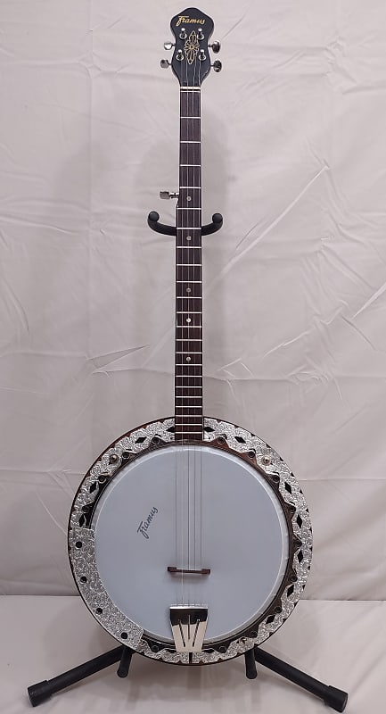 Vintage 1960's Framus Model 6/275 5 String Banjo w/ Original | Reverb