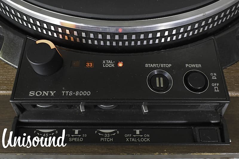SONY TTS-8000 Direct Drive Turntable W/ AT-1005II Tonearm in | Reverb