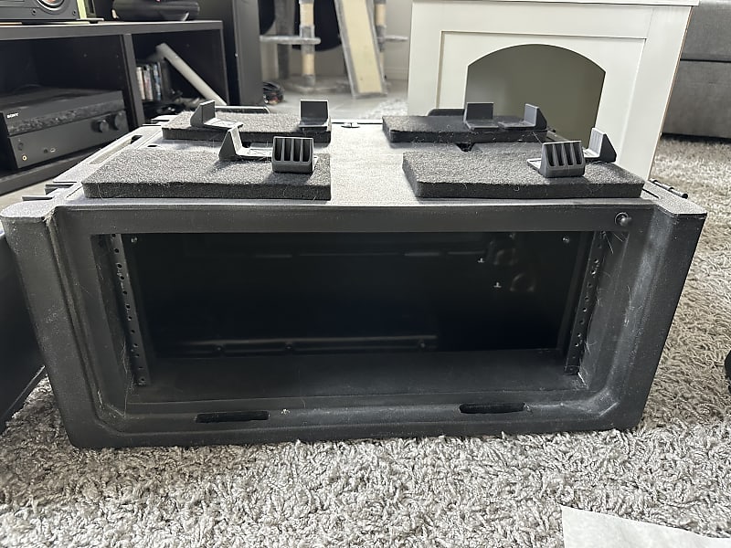 SKB 1SKB19-RSF4U Studio Flyer Rolling Rack Unit 2010 - Black | Reverb