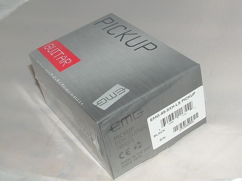 EMG 85-8XH-LS Passive Mount 8 String Pickup (Black) Long | Reverb