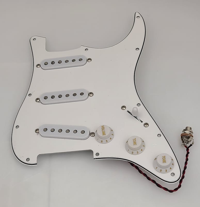 SolderX Loaded Pickguard Grover Jackson Habanero Serrano | Reverb