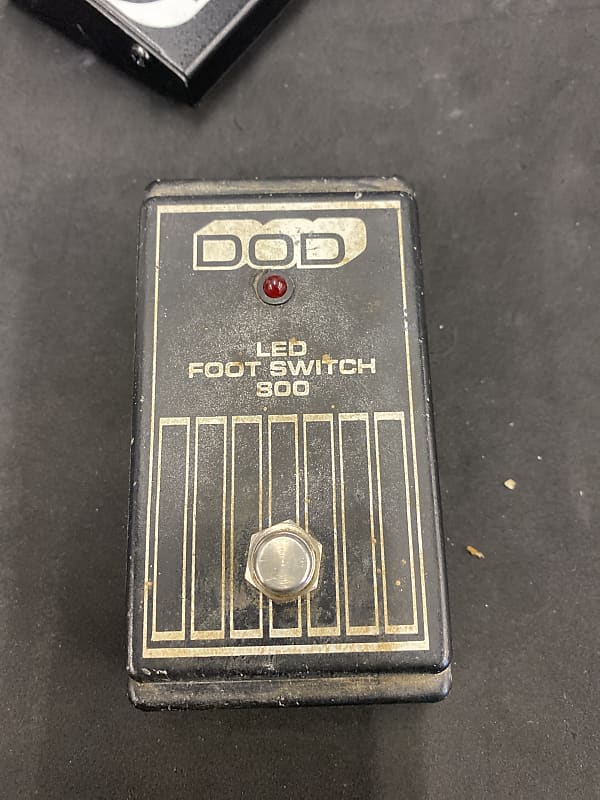 DOD Led foot switch 800 70s - Black | Reverb