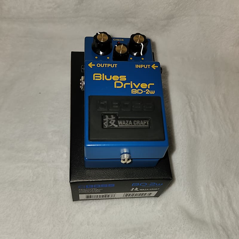 Boss BD-2W Blues Driver Waza Craft 2015 - Present - Blue | Reverb