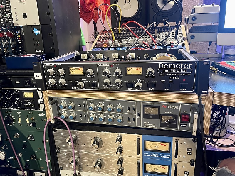 Vintage Demeter VTCL-2 Stereo Tube Compressor / Limiter | Reverb