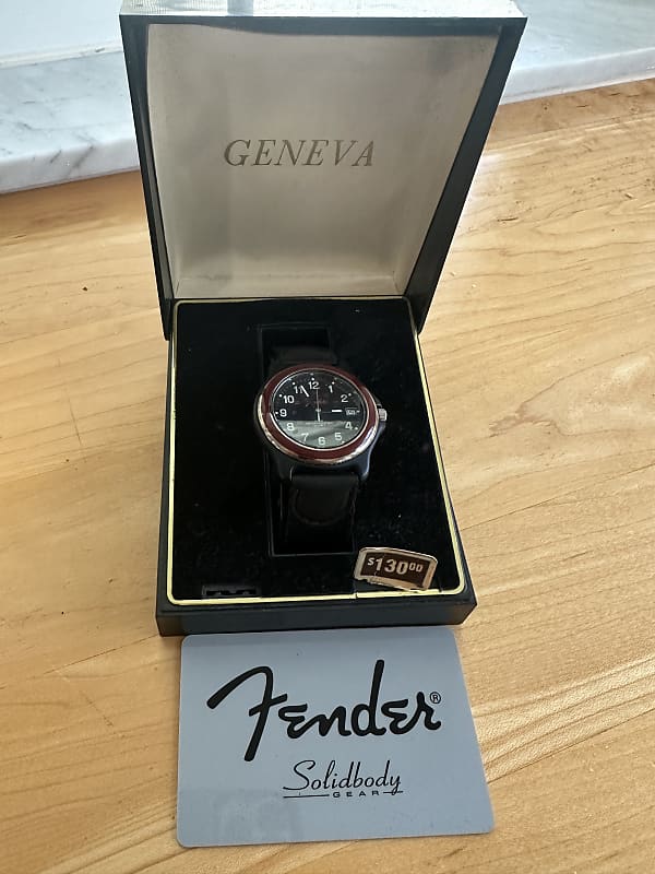 Fender Geneva Wrist Watch Solidbody Gear 95-05 | Reverb