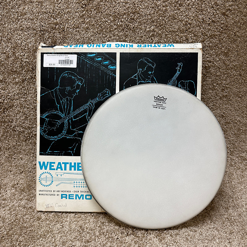 Remo Weather King Banjo Head Coated 10 1/4" | Reverb