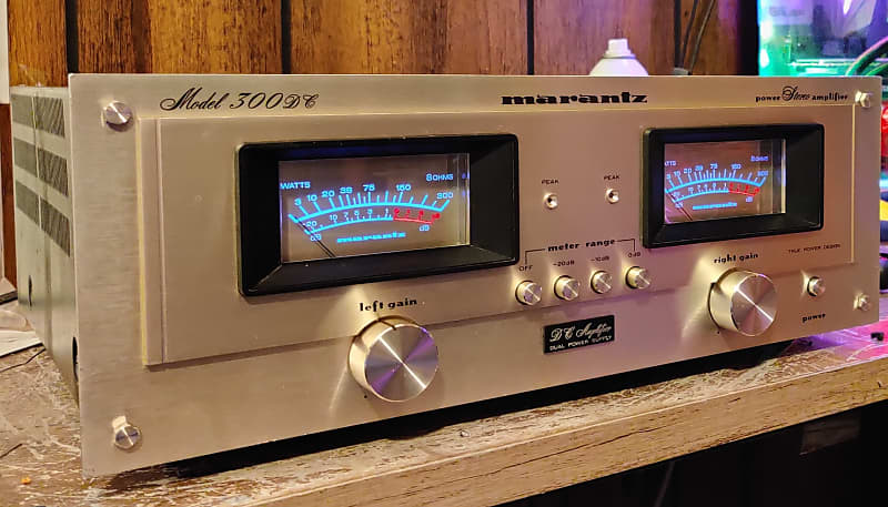 Marantz 300DC Amplifier - Completely Serviced, Rebuilt, | Reverb