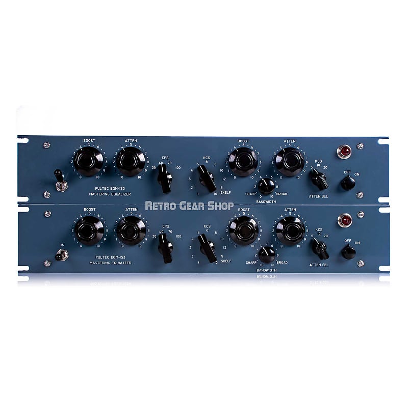 Pultec EQM-1S3 Mastering EQ Stereo Sequential Matched Pair | Reverb
