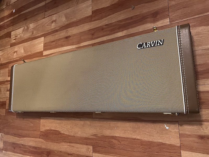 Carvin LB20 Tweed G&G Bass Case w/ Keys | Reverb