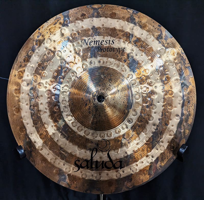 Saluda 14 Inch Nemesis Prototype Hi-Hat Pair | Reverb