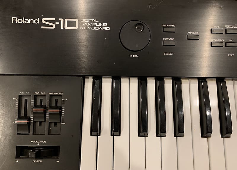 Roland S-10 Sampling Keyboard (1986) | Reverb