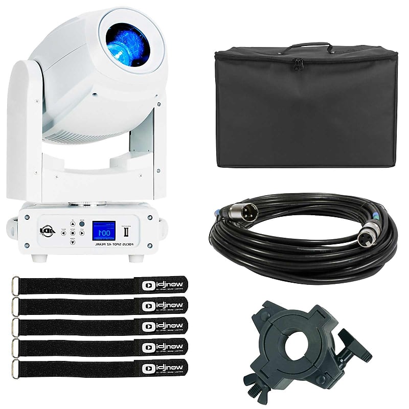ADJ ADJ Focus Spot 4Z Pearl 200W Moving Head Spot Light | Reverb