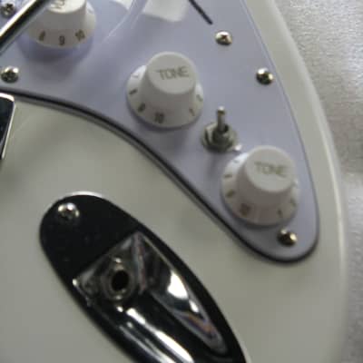 Haywire Custom Guitars S Style Gloss White W/Mini Tone | Reverb