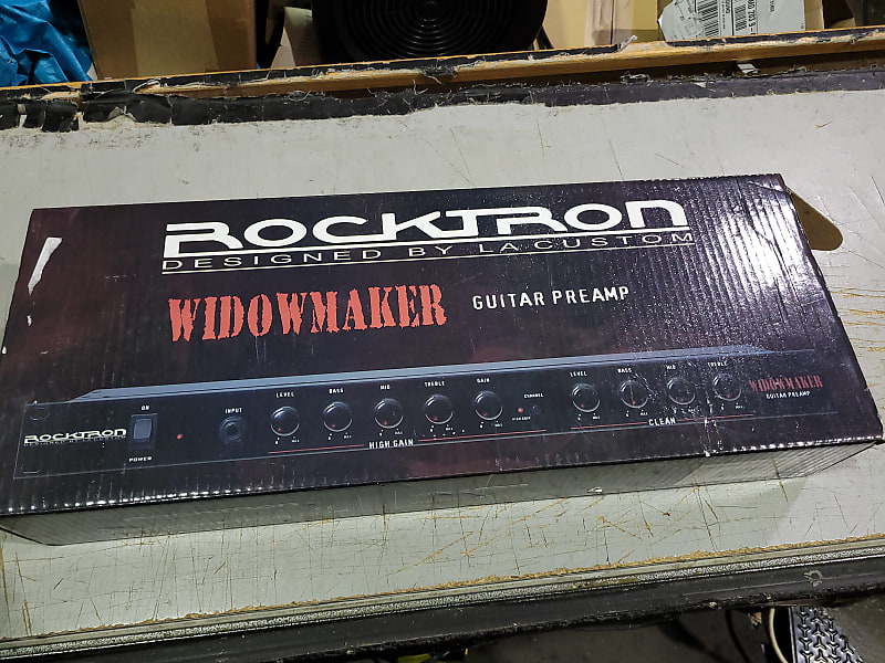 Rocktron Widowmaker Rackmount Guitar Preamp | Reverb