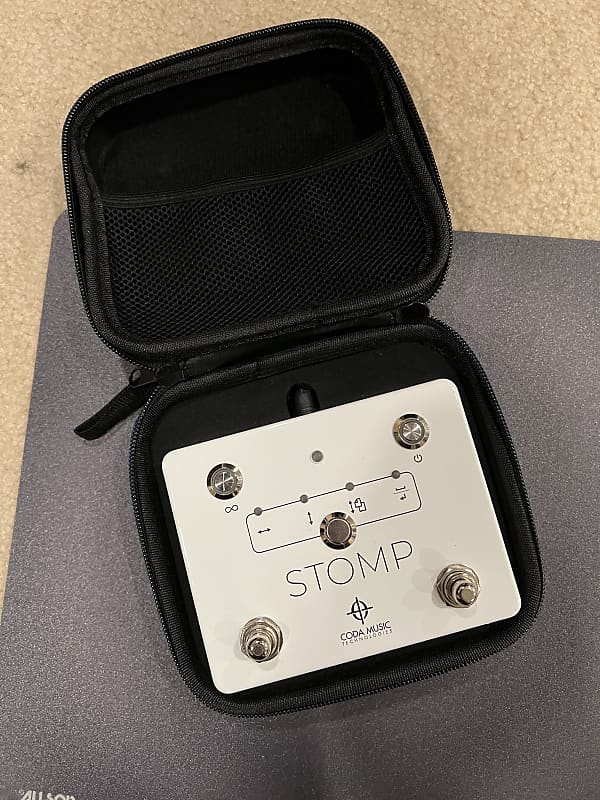 Coda Music Stomp Bluetooth Page Turner Pedal | Reverb