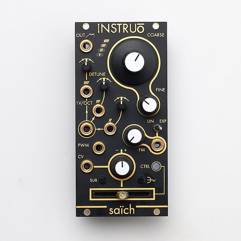 Instruo Saich Quad Oscillator Eurorack Module - Black and | Reverb